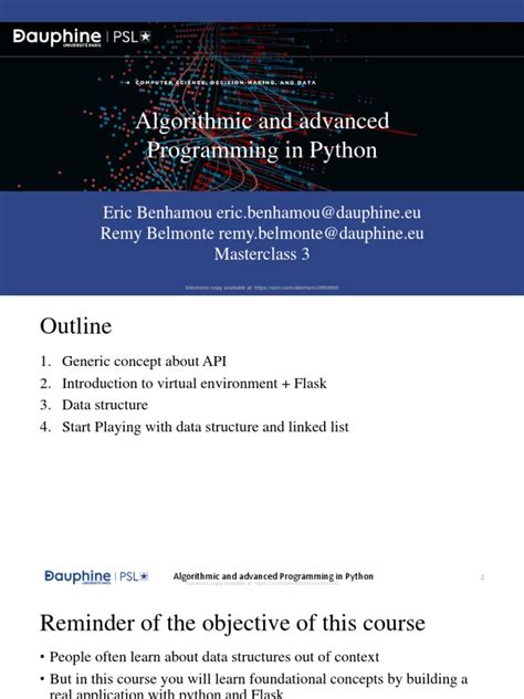 Algorithmic And Advanced Programming In Python Syllabus In Computer Science Decision Making