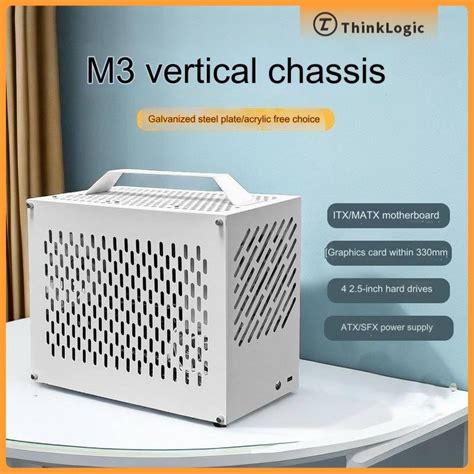 Qiaomei M3 เคสคอมพิวเตอร ์ แชสซี Matx Itx มินิเดสก ์ ท ็ อปแบบพกพา Usb3 0 ขนาดเล ็ ก Shopee