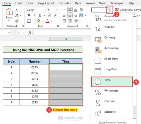 How To Convert A 4 Digit Number To Time In Excel 3 Methods