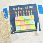 DIY Birthday Countdown Crafting Cheerfully
