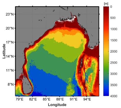 Bathymetry Of Bay Of Bengal Derived From Srtm15 Download Scientific Diagram
