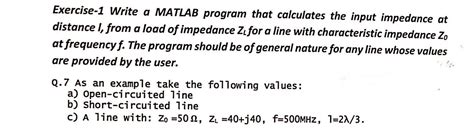 Solved Exercise Write A MATLAB Program That Calculates The Chegg