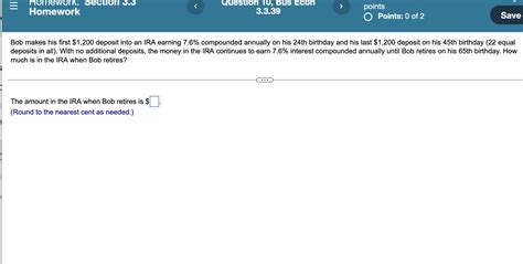 Solved Homework Section 3 Homework Question 10 Bus Econ