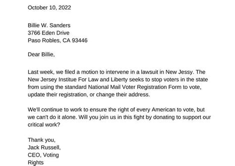 Indent Letter Format