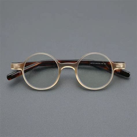 Fashion Small Round Glasses Frame Women Men Anti Blue Light Eyeglasses