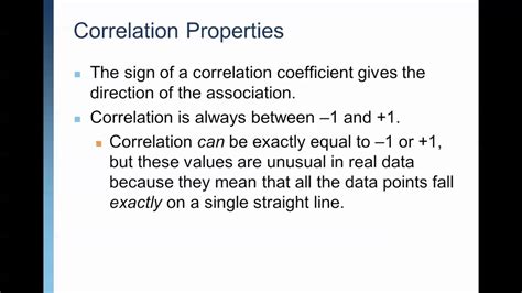 AP Stats Chapter Correlation YouTube