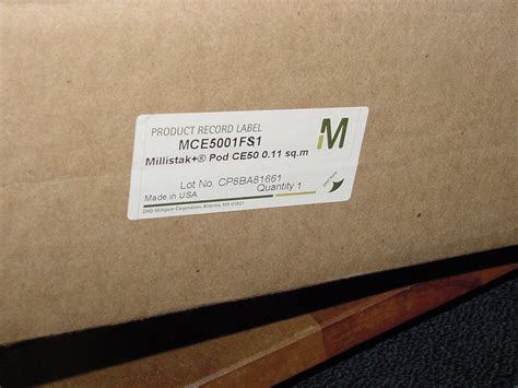 Millipore MCE FS Millistak Disposable Depth Filter System Pod CE Sq EBay