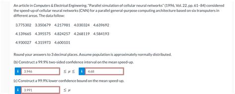 Solved An Article In Computers And Electrical Engineering
