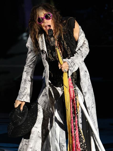 Aerosmith Legend Steven Tyler Hid A Secret In His Scarves Gold Coast