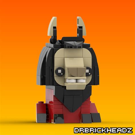 Lego Moc Llama Kuzco The Emperors New Groove Brickheadz By Drbrickheadz Rebrickable Build