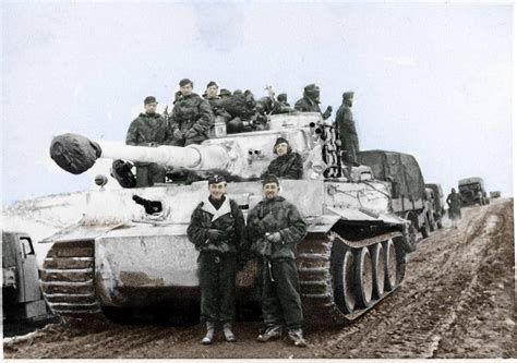 Tiger I In Winter Camo German Tanks Otto Carius Tank