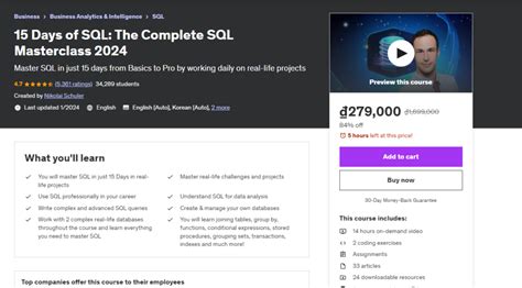 Share 15 Days Of Sql The Complete Sql Masterclass 2024