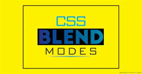 Css Blend Mode With Html And Javascript Blend Image With Gradient