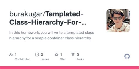 Github Burakugartemplated Class Hierarchy For Container Class In