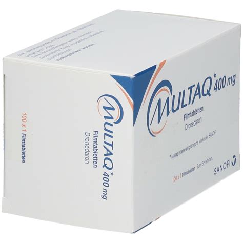 Multaq 400 Mg 100 St Mit Dem E Rezept Kaufen Shop Apotheke