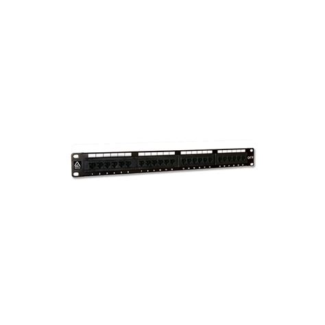 Port CAT RJ Patch Panel U Black Lindy Australia