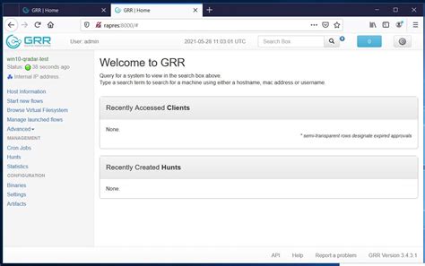 Recently Accessed Cients And Helpdocumentation Links Not Working