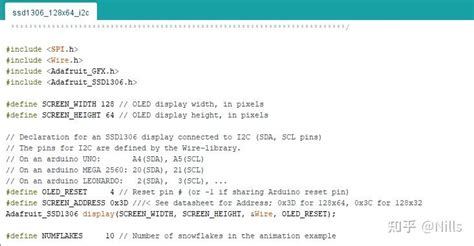 Arduino 环境8266连4pin oled屏简要坑点记录 知乎