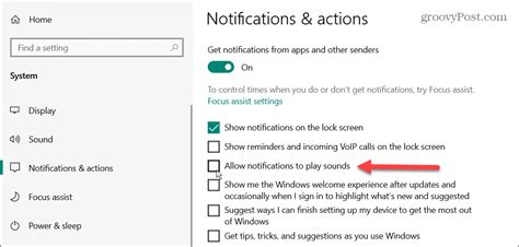 How To Turn Off Notifications On Windows 10 Disable How To Turn Off