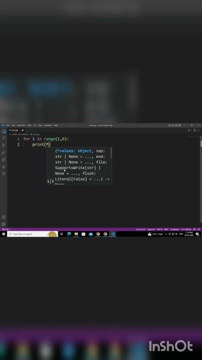 Printing Pyramid Pattern Using For Loop In Pythonpythonprogramming