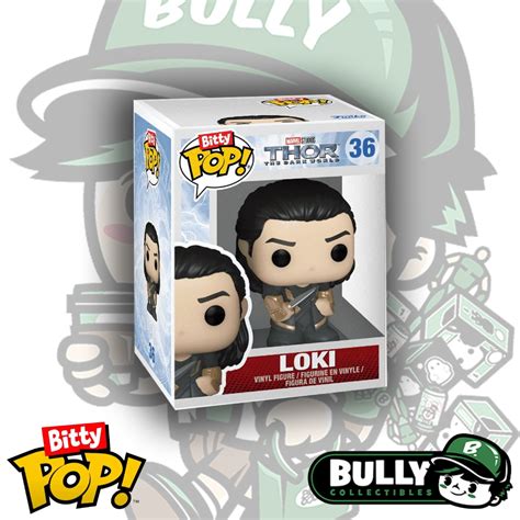 Funko Bitty Pop Thor The Dark Word Loki 36 Loose Shopee Philippines