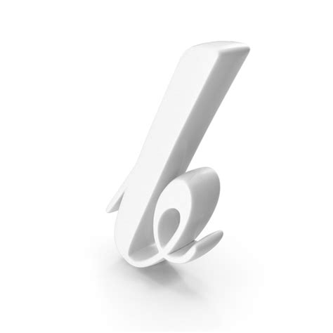 B Cursive Opti Script Font Style Alphabet White Png Images And Psds For Download Pixelsquid