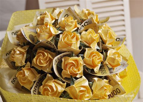 돈꽃다발 돈다발 만들기 네이버 블로그