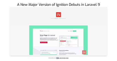 A New Major Version Of Ignition Debuts In Laravel 9
