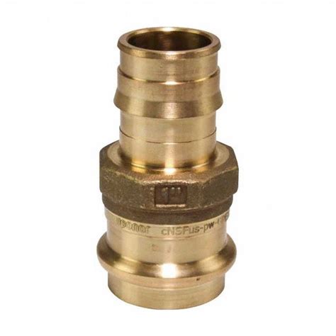 Brasscopper Barbed X Sweat Fitting Propex Lf Brass Copper Fitting