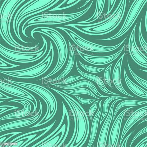 아구아 Menthe 색상 부드러운 줄무늬 또는 브러시 스트로크를 잘라에서 원활한 벡터 패턴 인쇄 직물에 대 한 추상적 인 질감을 흐르는 0명에 대한 스톡 벡터 아트 및 기타