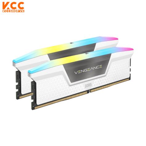 Ram Corsair Vengeance Rgb 64gb 2x32gb Ddr5 Dram White