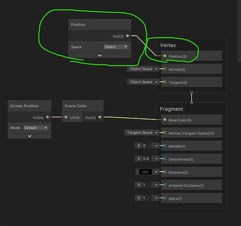 Scene Color Node Not Working In Shader Graph Questions Answers Unity Discussions