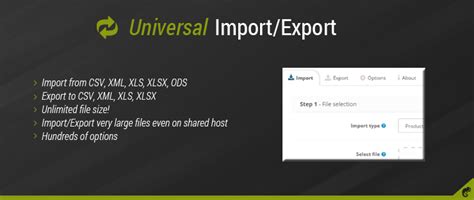 GeekoDev Universal Import Export Pro For OpenCart