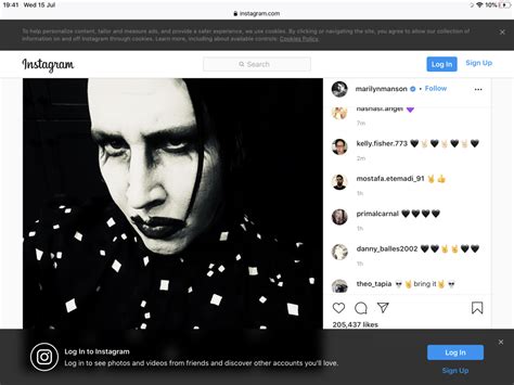 Marilyn Manson Teases New Album On His Instagram