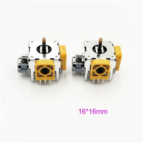 2pcs metal shaft 3d analog thumb stick sensor joystick module