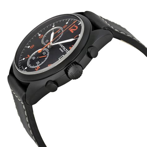 Hamilton Khaki H76582733 Black Watch Replica