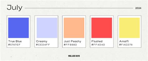 July Color Palette