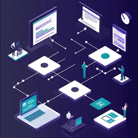 An Animated Flowchart Showing The Stages Of A Digital Marketing Campaign From Conception To