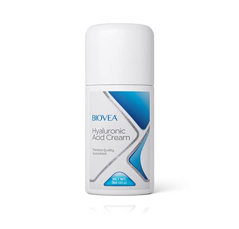 Hyaluronic Acid Cream 3 oz 85g | BIOVEA | Skin Care