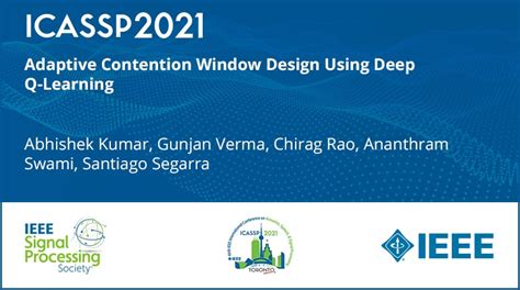 Adaptive Contention Window Design Using Deep Q Learning Ieee Resource