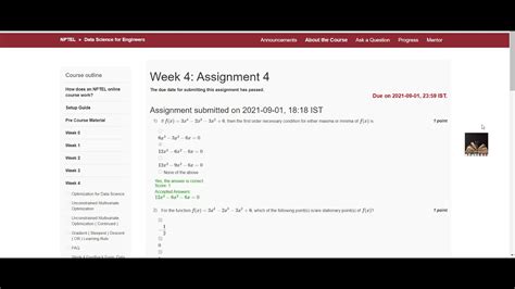 nptel data science for engineers week 4 assignment 4 solutions with proofs 100 correct