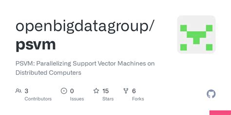 github openbigdatagroup psvm psvm parallelizing support vector