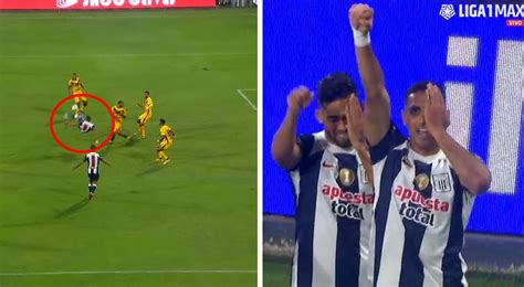 Alianza Lima Vs Cantolao Pablo Sabbag Marca Golazo De Tijera Y