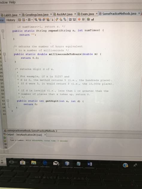 Solved This Is For Java Solve The Comments Given Below It