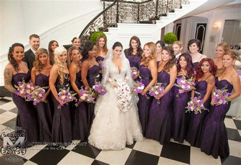 Celebrity Wedding Jenni Jwoww” Farley And Roger Mathews The
