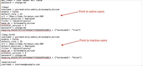Switching User Status Using Ldap Oomnitza Documentation