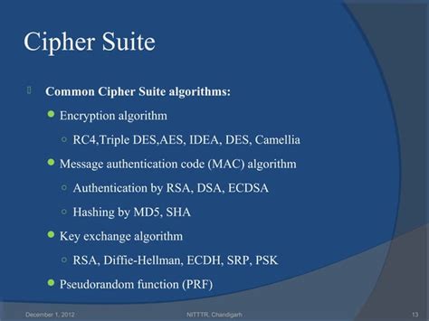 Secure Socket Layer PPT Internet Computing