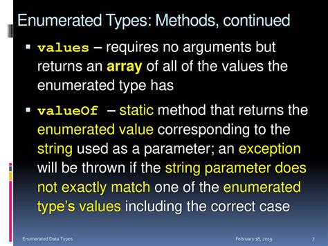Enumerated Data Types Enum Types Enumerated Data Types Ppt Download