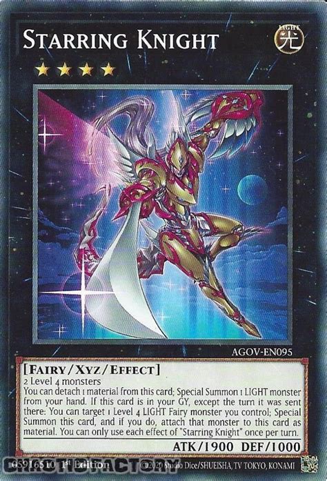 Agov En095 Starring Knight Common 1st Edition Nm