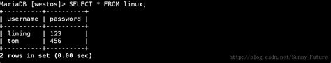 Linux数据库管理的增删改查linux远程连接数据库增删改查 Csdn博客